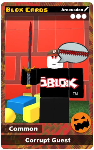 Corrupt Guest | Blox Cards Wikia | FANDOM powered by Wikia