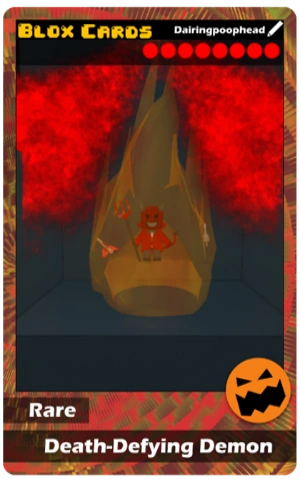 Death-Defying Demon | Blox Cards Wikia | Fandom