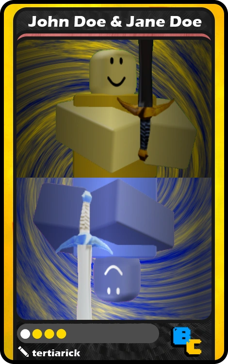John Doe & Jane Doe | Blox Cards Wikia | Fandom
