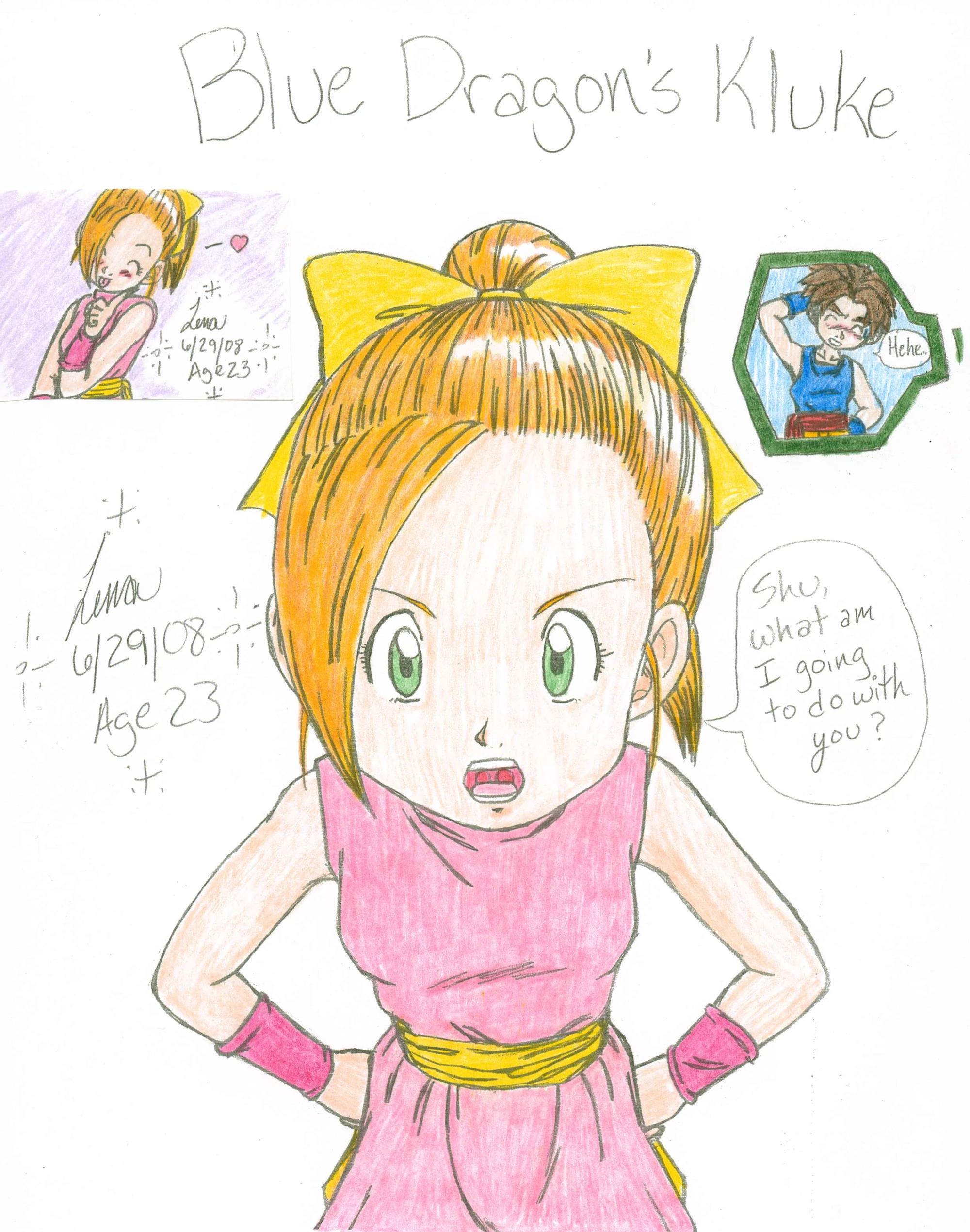 Image - Kluke and Shu Colored.jpg | Blue Dragon Wiki | FANDOM powered ...