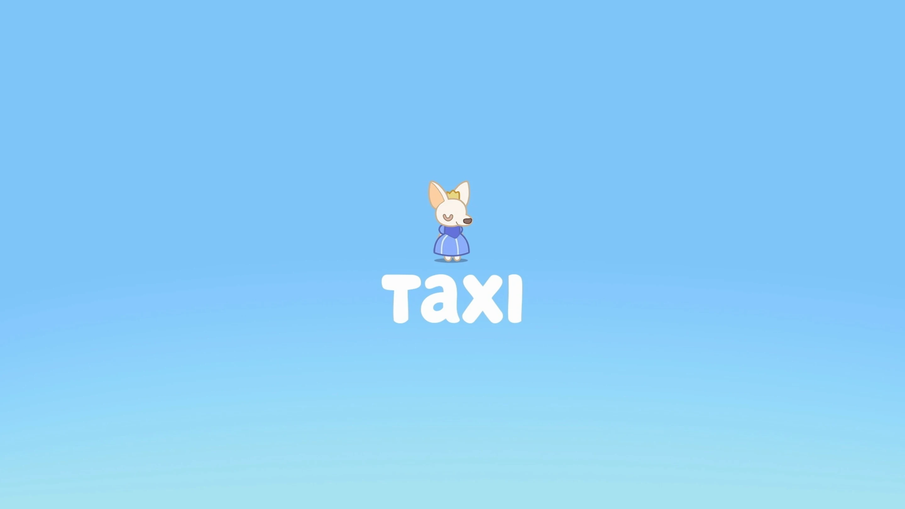 Taxi | Bluey Wiki | Fandom