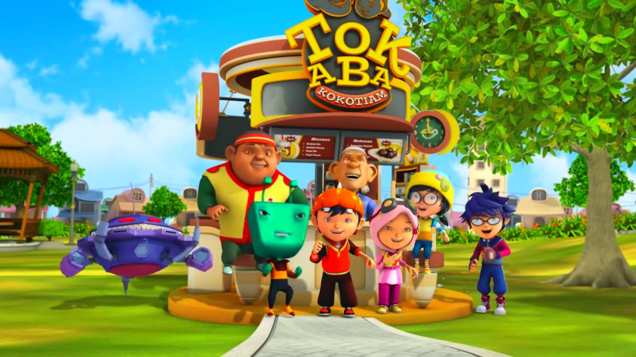 Image - Tok Aba's Kokotiam Global TV.png | Boboiboy Wiki | FANDOM ...