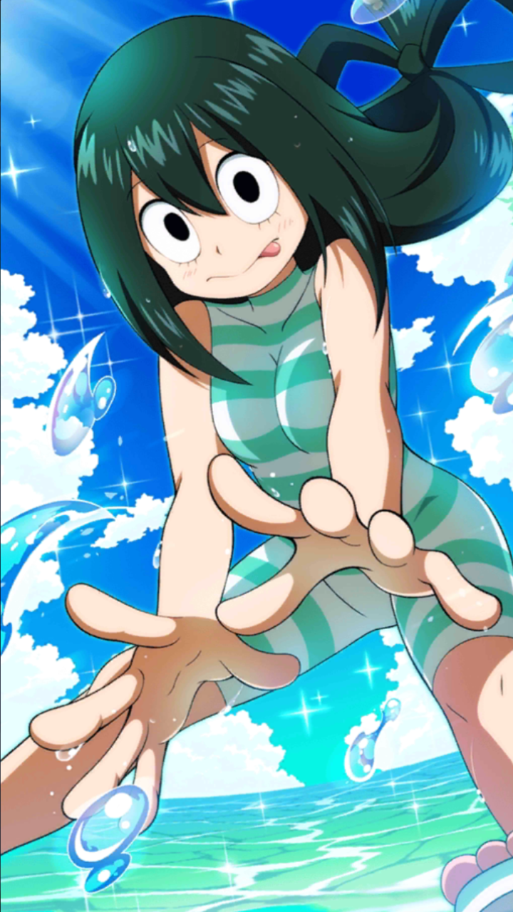 Image - Tsuyu Asui Character Art 5 Smash Tap.png | Boku no Hero ...
