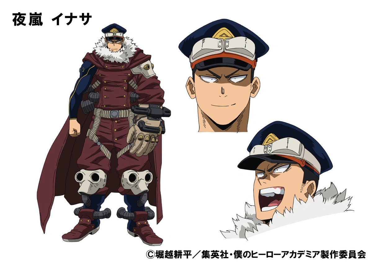 Image - Inasa Yoarashi TV Animation Design Sheet.png | Boku no Hero ...