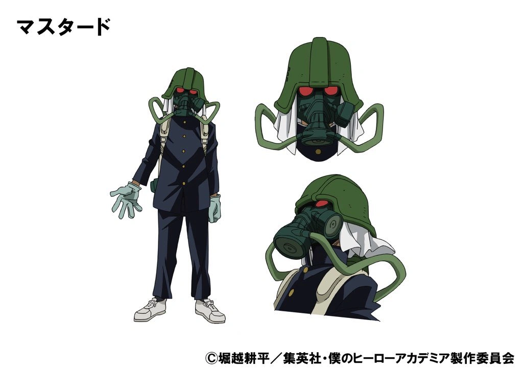 Image - Mustard TV Animation Design Sheet.png | Boku no Hero Academia ...