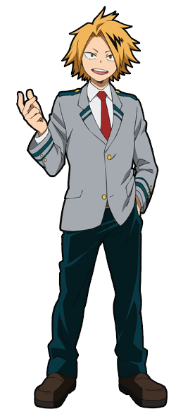 Imagen - Denki Kaminari Uniforme.png | My Hero Academia Wiki | FANDOM ...