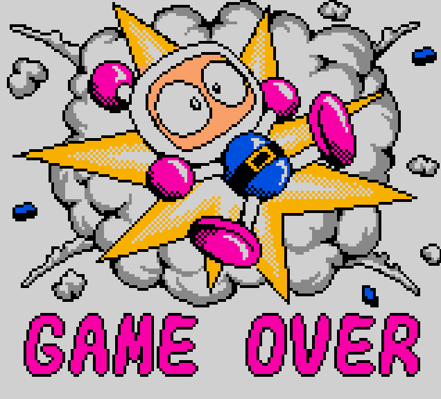 Image - Game Over BGB3.png | Bomberman Wiki | FANDOM powered by Wikia