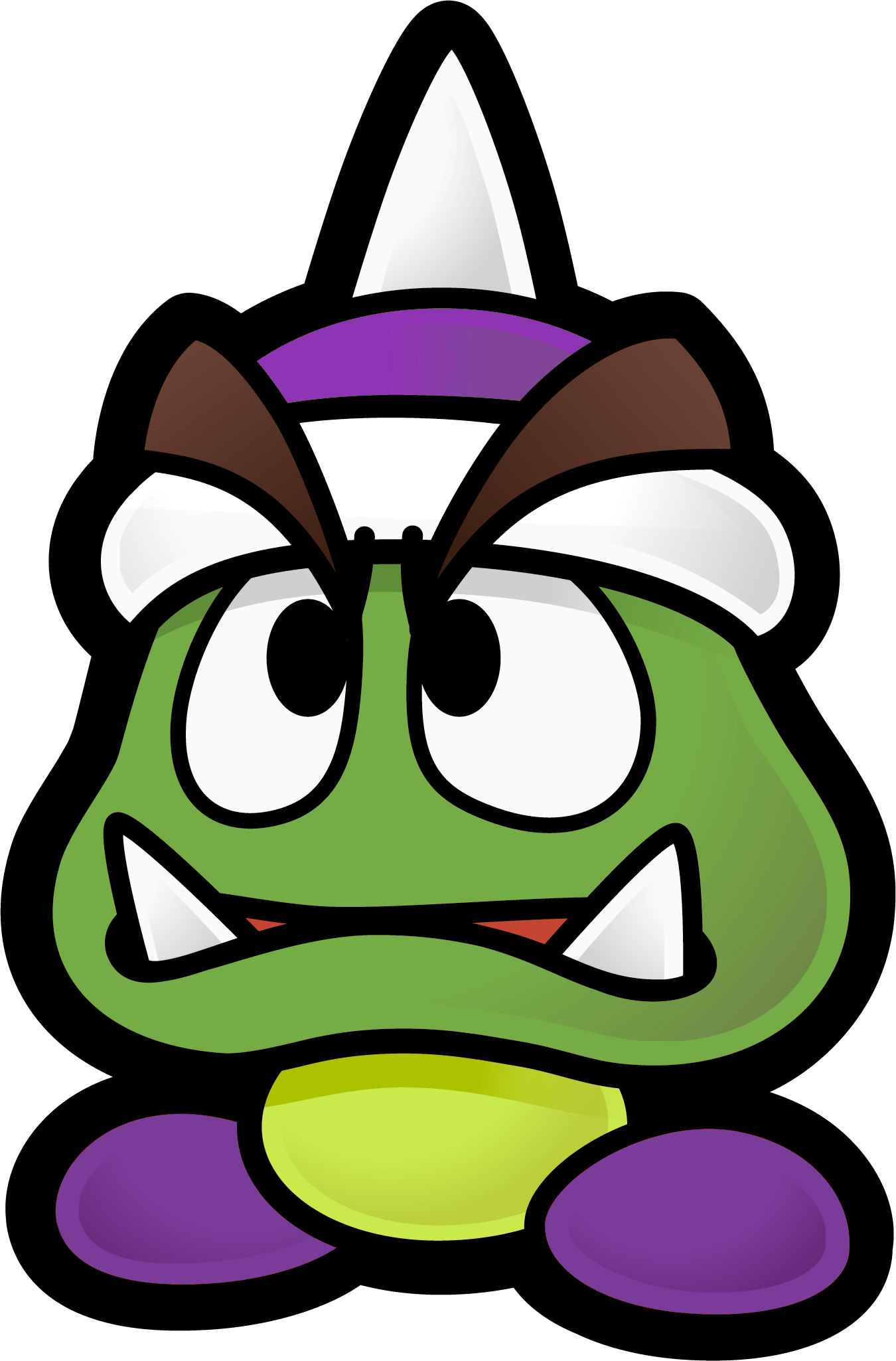 Hyomba Spiky Goomba | Book of Mario: Thousands of Doors Wiki | Fandom