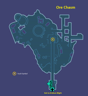 Ore Chasm | Borderlands Wiki | Fandom