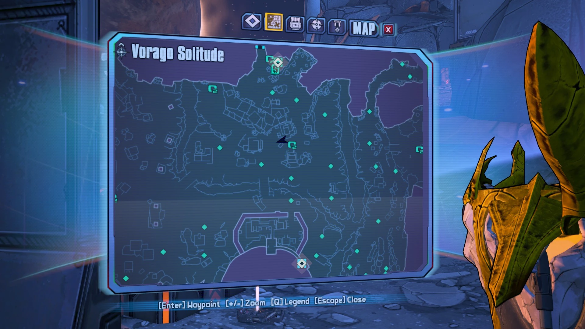 Image - 2nd Echo on map.jpg | Borderlands Wiki | FANDOM powered by Wikia