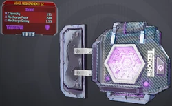 Shield (Tediore)/Variant Chart | Borderlands Wiki | Fandom