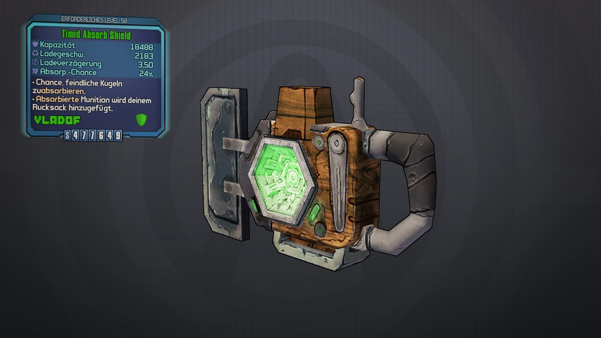 Absorb Shield | Borderlands Wiki | FANDOM powered by Wikia