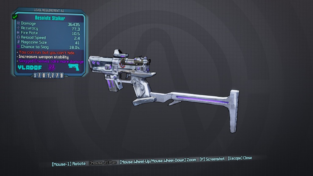 Stalker Pistol Borderlands Wiki Fandom Powered By Wikia