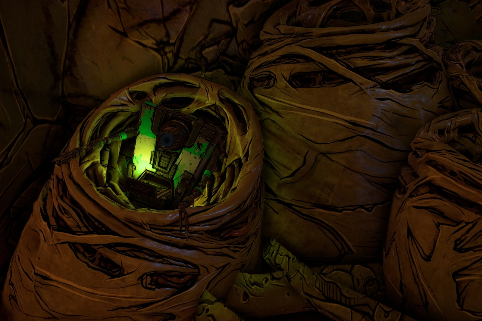 Dead Claptrap (Meridian Outskirts) | Borderlands Wiki | Fandom