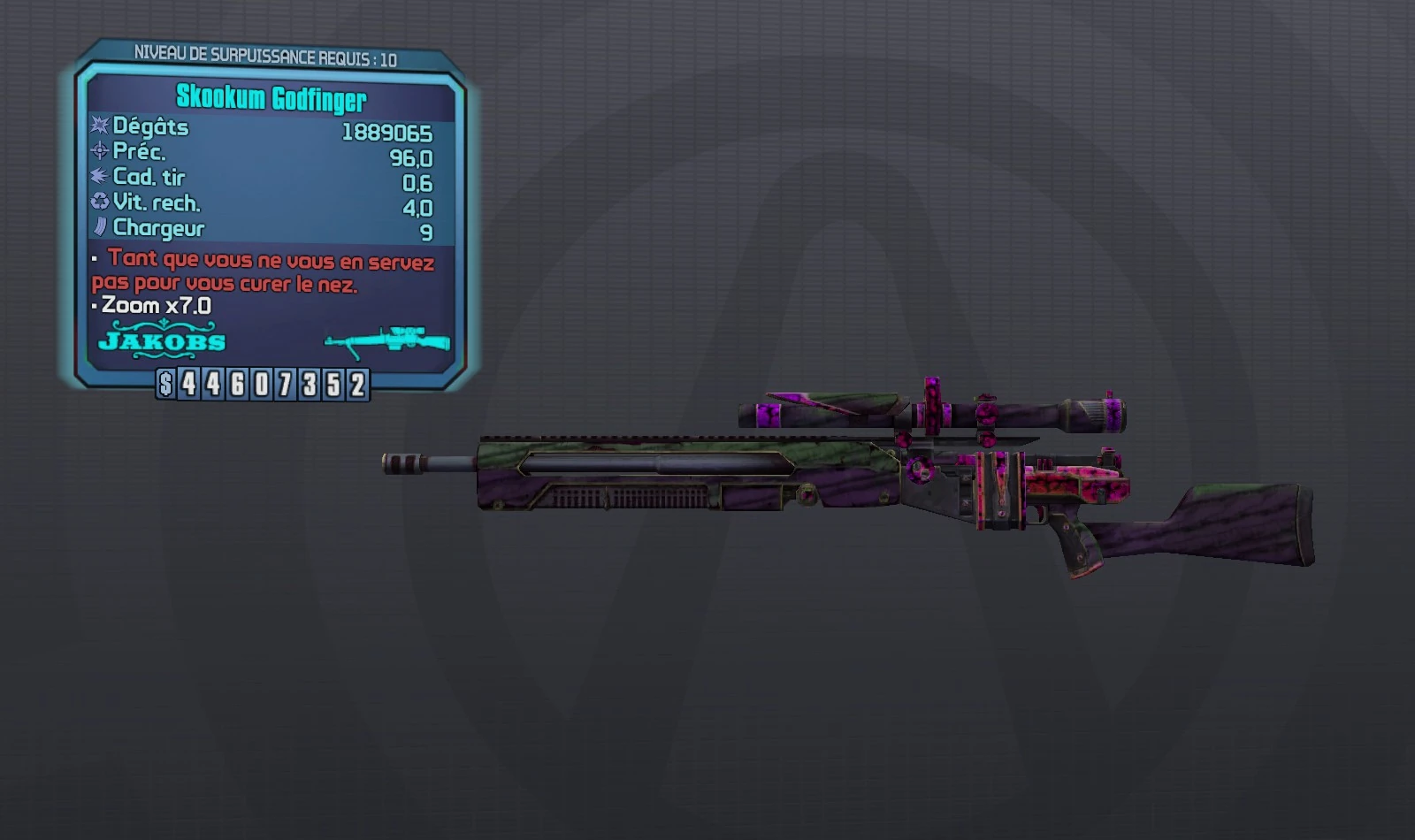 Godfinger | Wiki Borderlands | Fandom