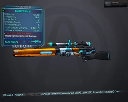 Storm (sniper rifle)/Variant Chart | Borderlands Wiki | Fandom