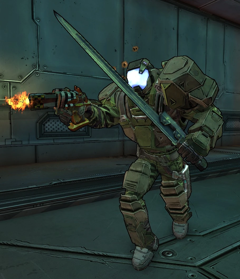 Badass Lost Legion Marine | Borderlands Wiki | Fandom