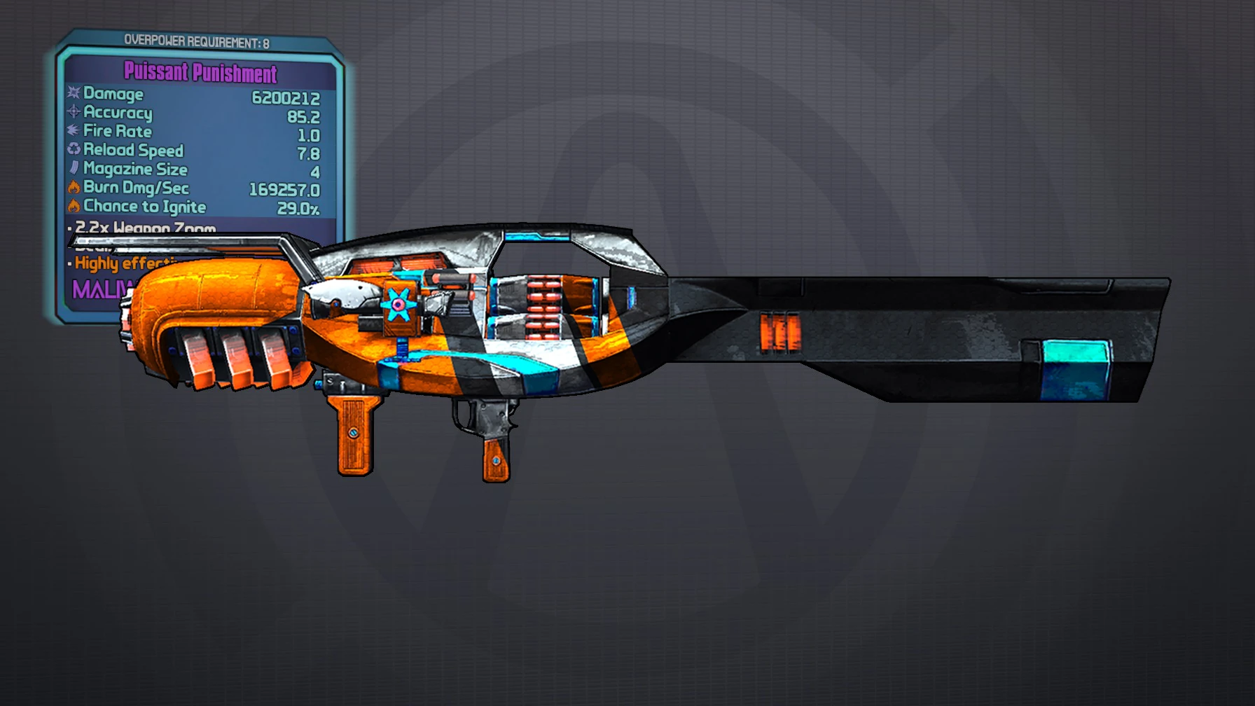 Image - Maliwan Punishment (purple).jpeg | Borderlands Wiki | FANDOM ...