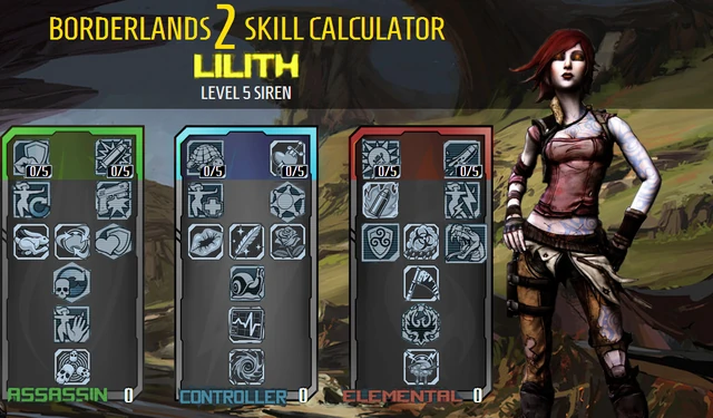 Изображение - Lilith Skill Tree .jpg | Borderlands Wiki | FANDOM ...