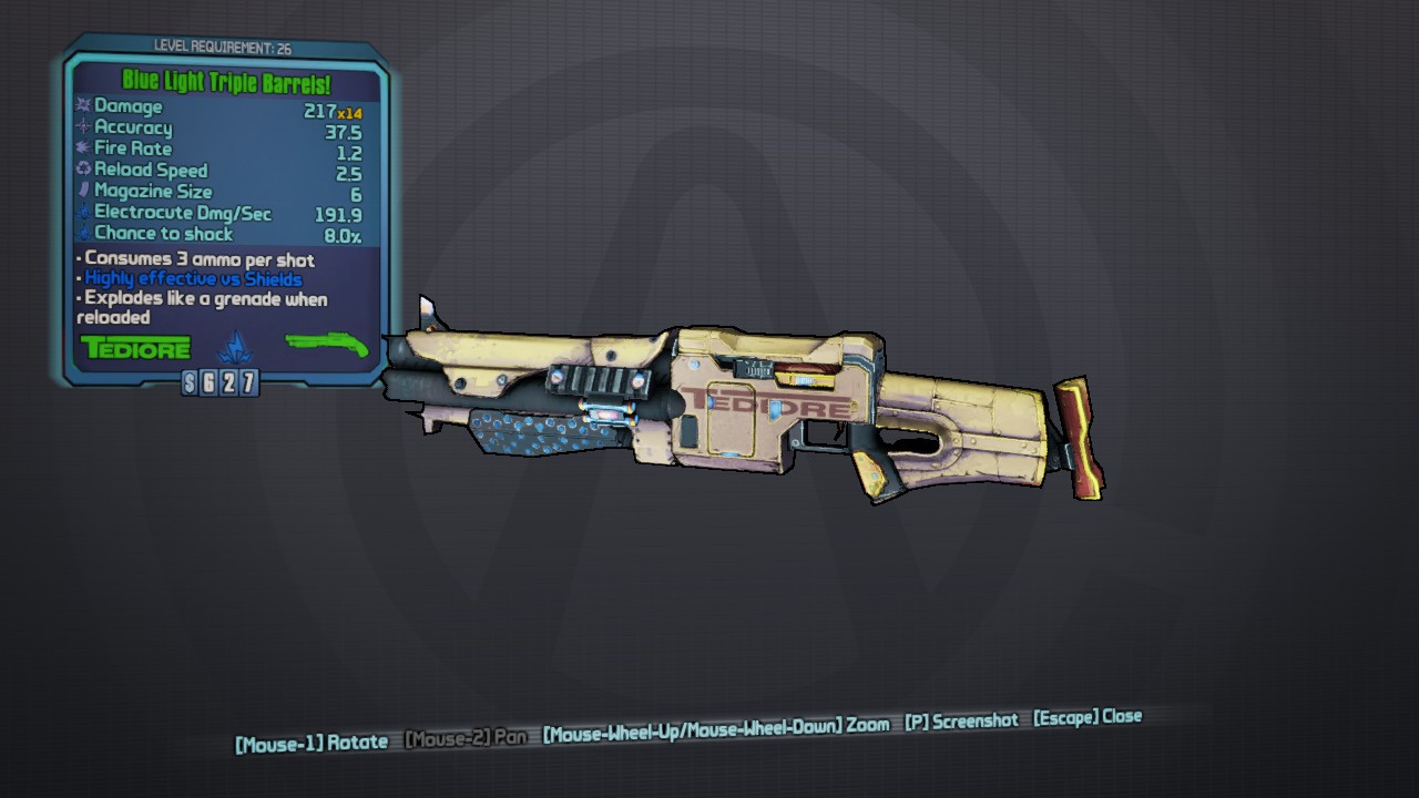 Triple Barrels Borderlands Wiki Fandom Powered By Wikia