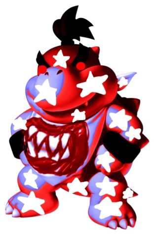 Dark United States Bowser Jr. | Bowser Double 7 Wiki | Fandom