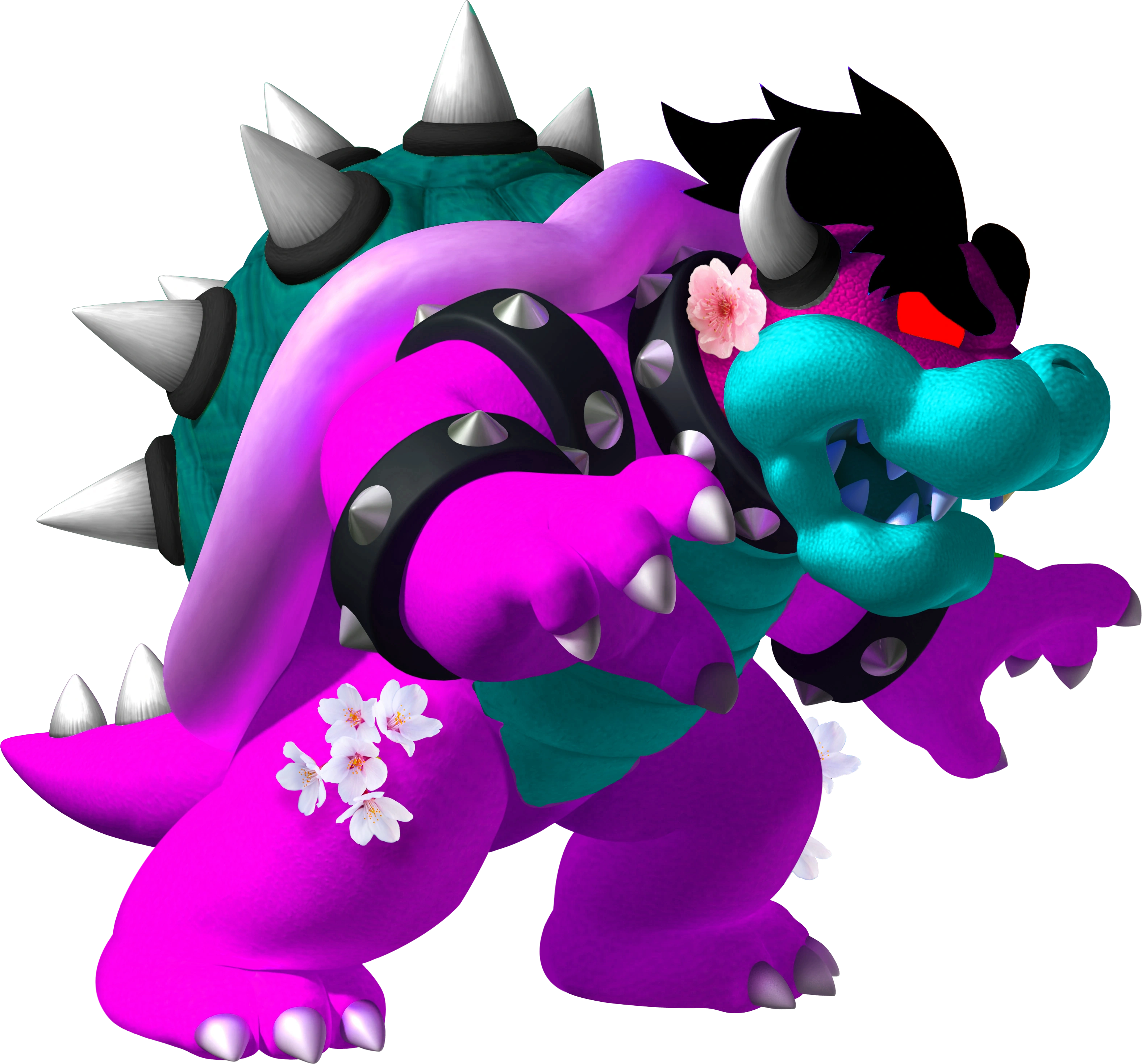 Dark Blossom Bowser | Bowser Double 7 Wiki | Fandom
