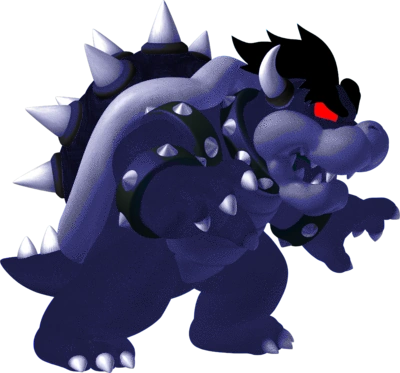 Dark Ink Bowser | Bowser Double 7 Wiki | Fandom