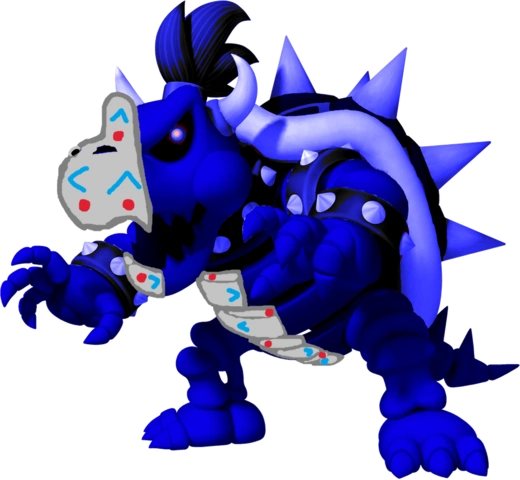 Dark Cyborg Dry Bowser | Bowser Double 7 Wiki | Fandom