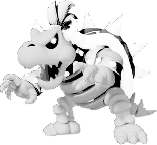 Dark Snow Dry Bowser | Bowser Double 7 Wiki | Fandom