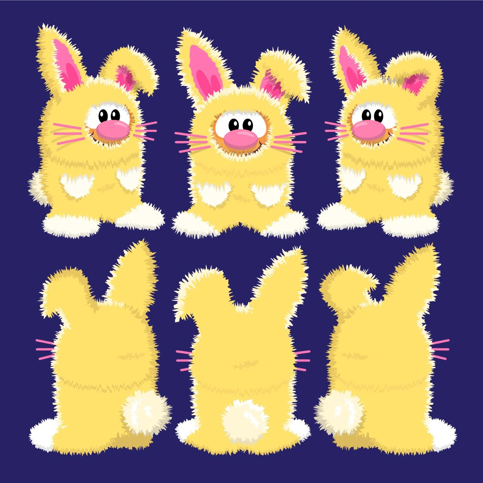 Yellow Fuzzy Bunny Feet | Box Critters Wiki | Fandom