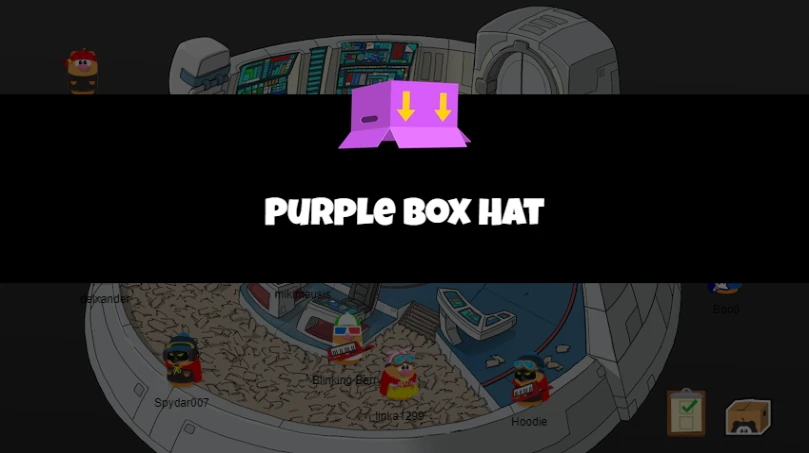Purple Cardboard Box Hat | Box Critters Wiki | Fandom