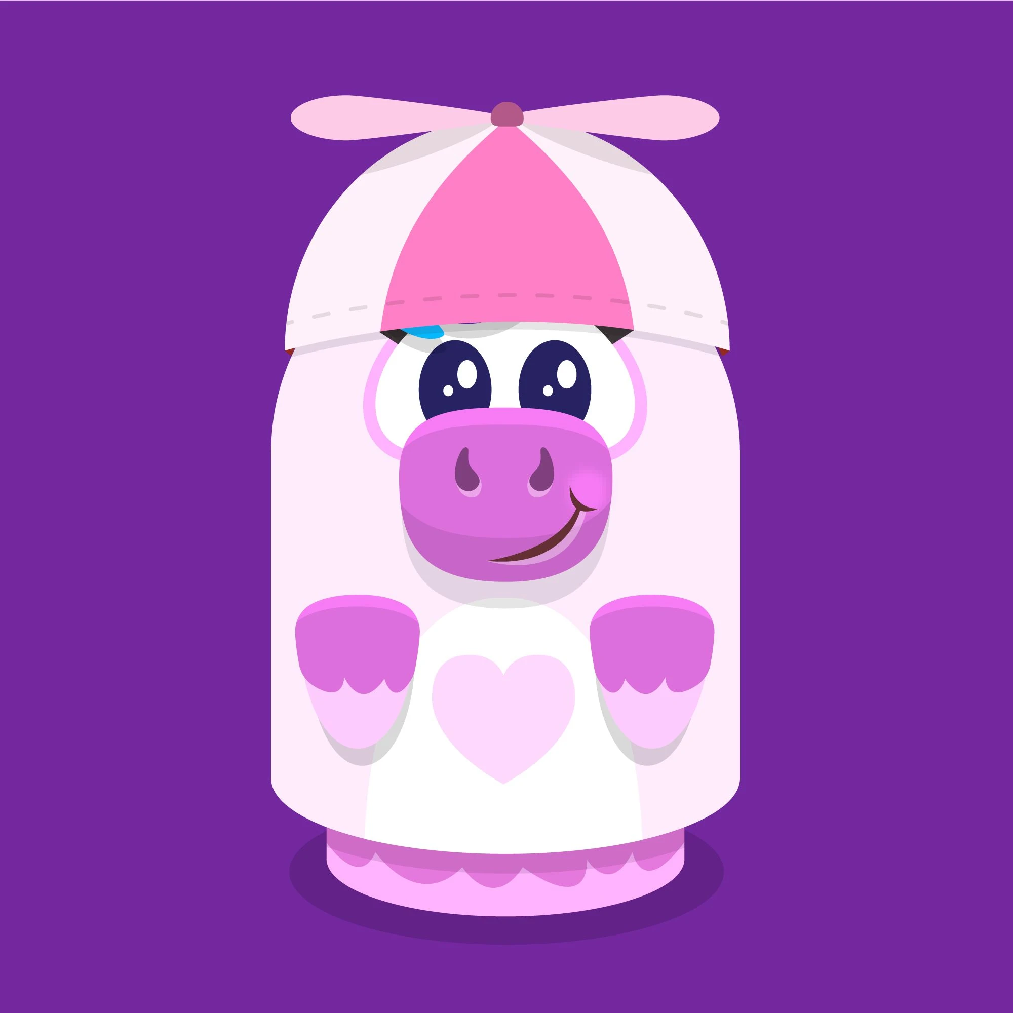 Pink Propeller Cap | Box Critters Wiki | Fandom