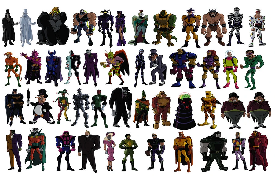 Image - Villains by SpawnofSprang.jpg | Batman: the Brave and the Bold ...