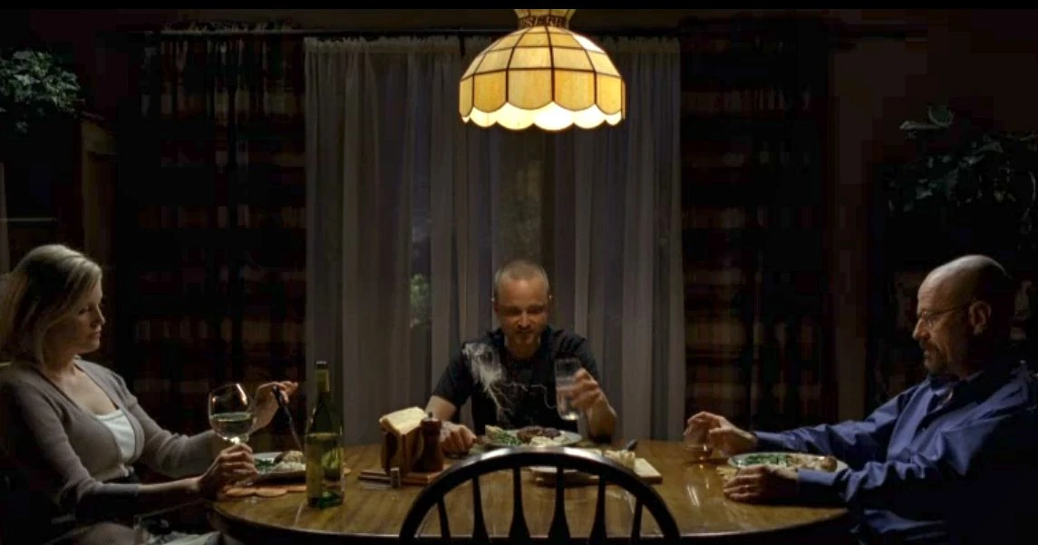 Image - Breaking-bad-dinner.jpg | Breaking Bad Wiki | FANDOM powered by ...