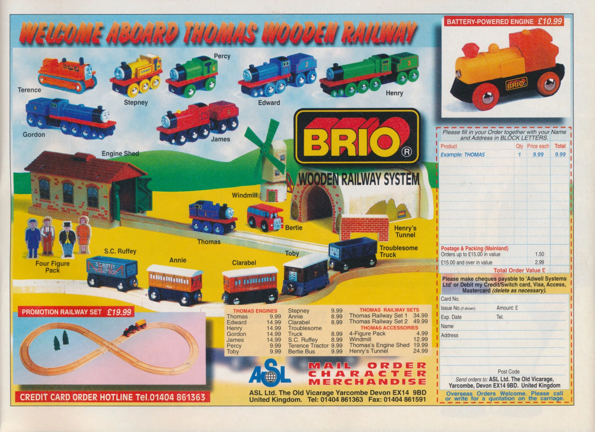 Thomas the Tank Engine and Friends/Advertisements | BRIO Wiki | Fandom