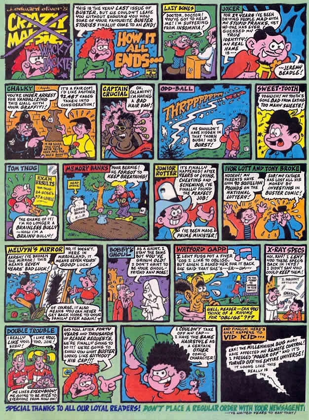 Buster (Comic) | Albion British Comics Database Wiki | FANDOM powered ...