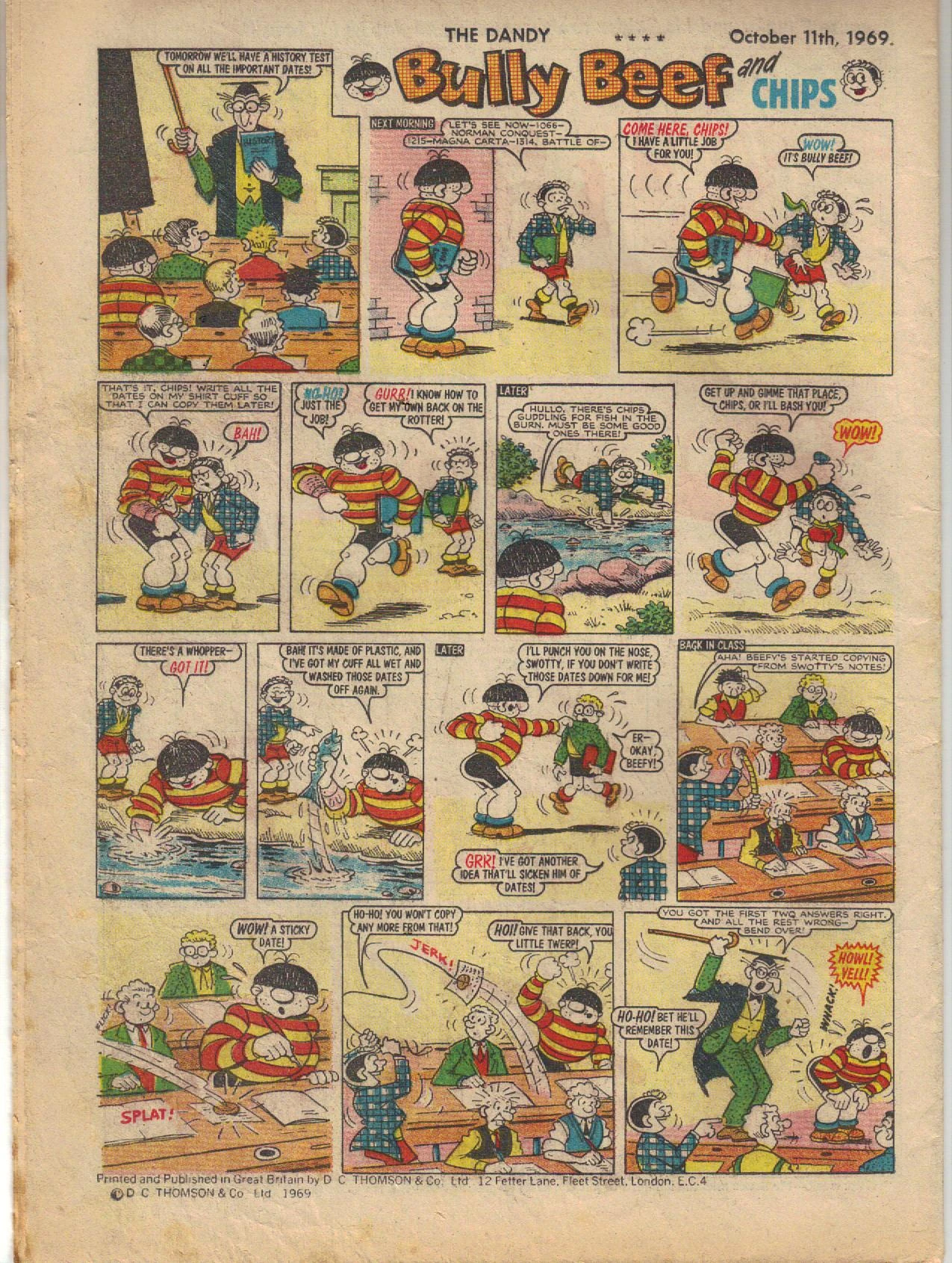 Bully Beef and Chips | Albion British Comics Database Wiki | Fandom