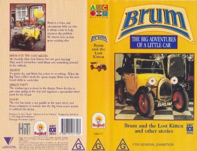 Brum and the Lost Kitten and Other Stories (Australian VHS) | Brum Wiki ...
