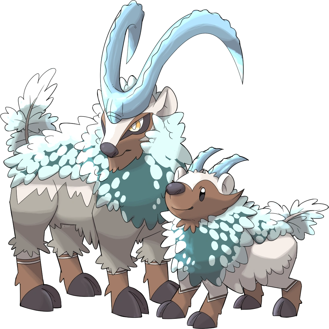 Antorian Skiddo and Gogoat | Buddyverse Wiki | Fandom