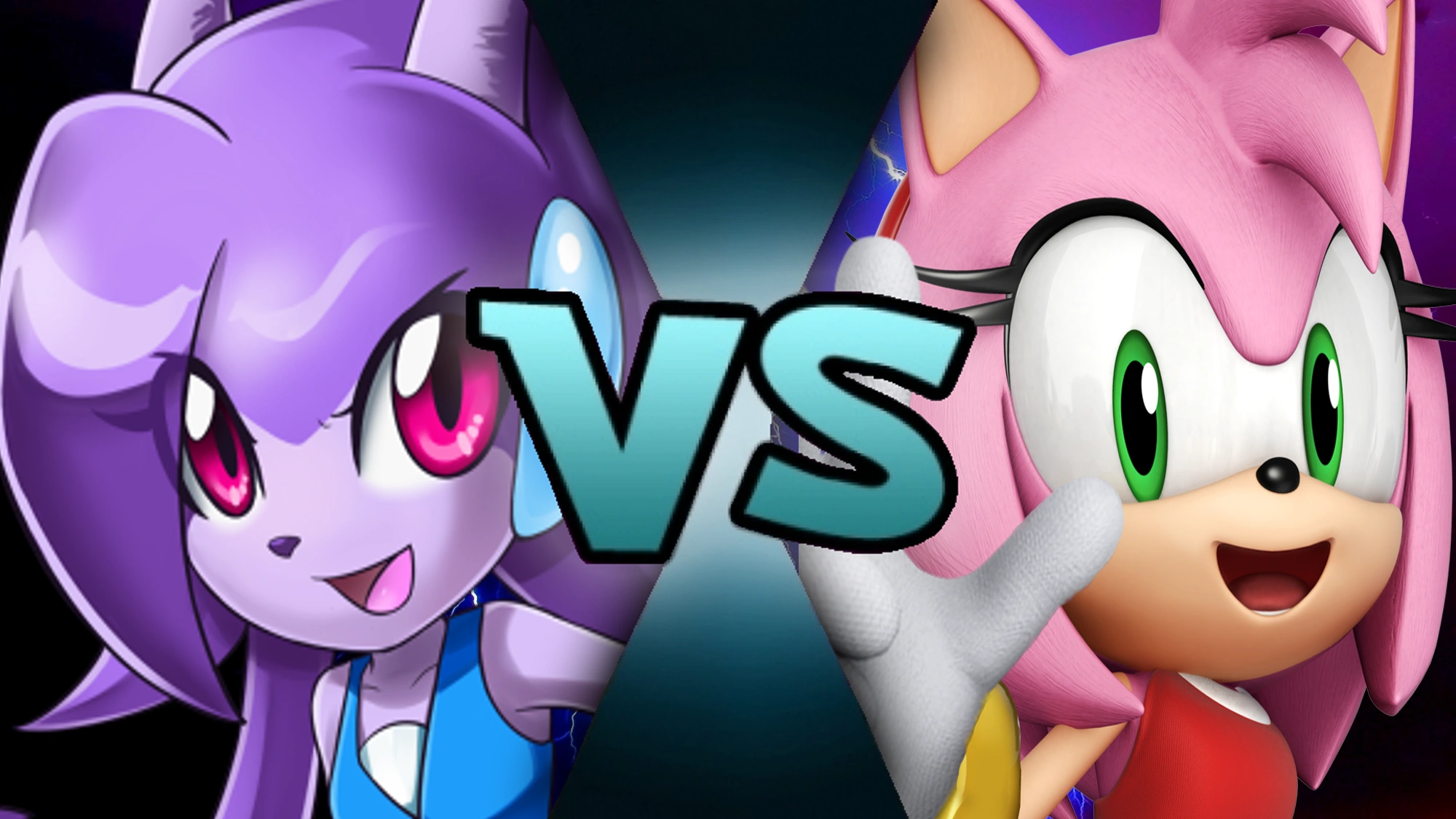 Sash Lilac vs Amy Rose | BuildYourBattles Wikia | Fandom