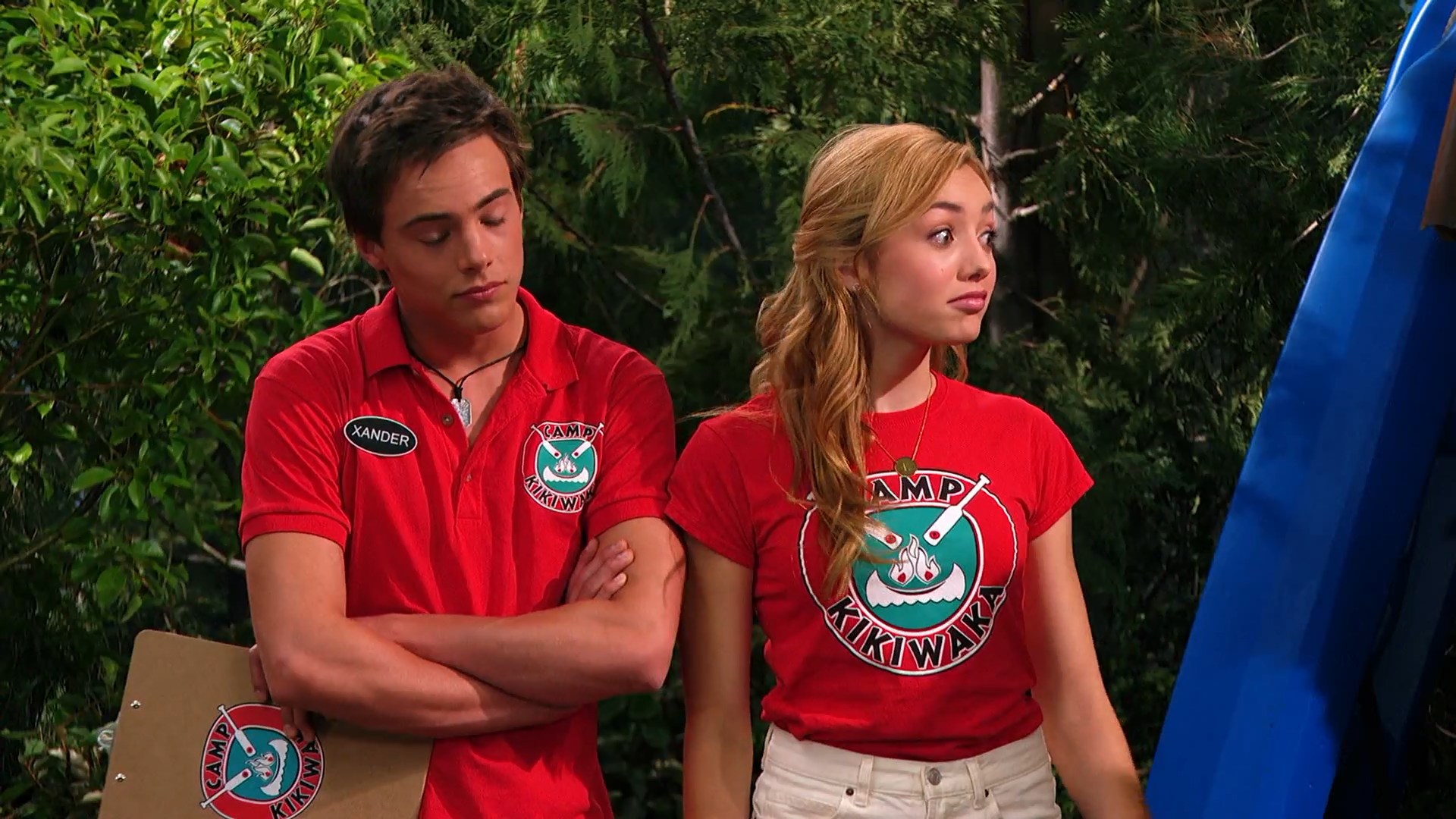 Image Emma And Xander Smells Like Camp Spirit8 Bunkd Wiki Fandom Powered By Wikia