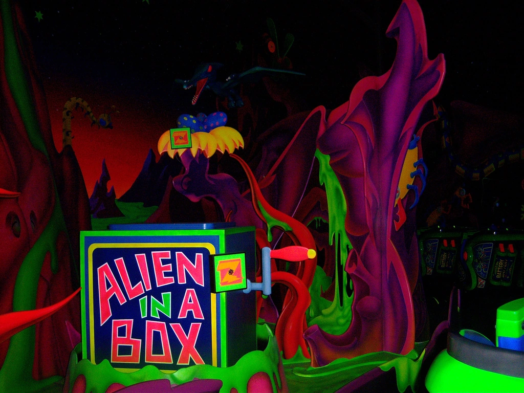 Alien In A Box | Buzz Lightyear Rides Wiki | Fandom