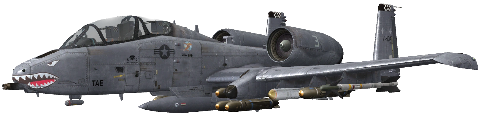 Image - A-10 Thunderbolt II model CoDG.png | Call of Duty Wiki | FANDOM ...