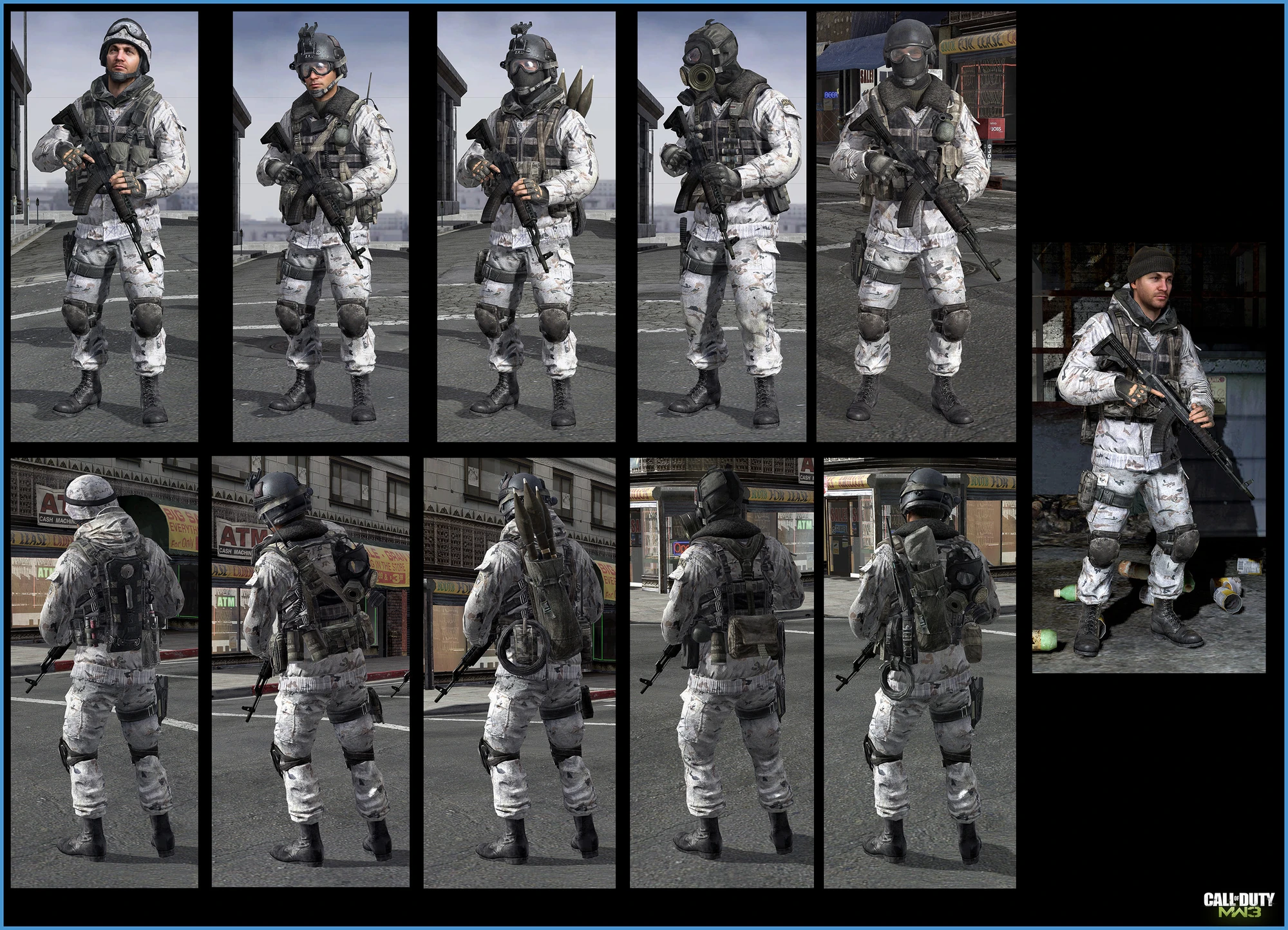 Image - Russian Arctic troop models MW3.jpg | Call of Duty Wiki ...