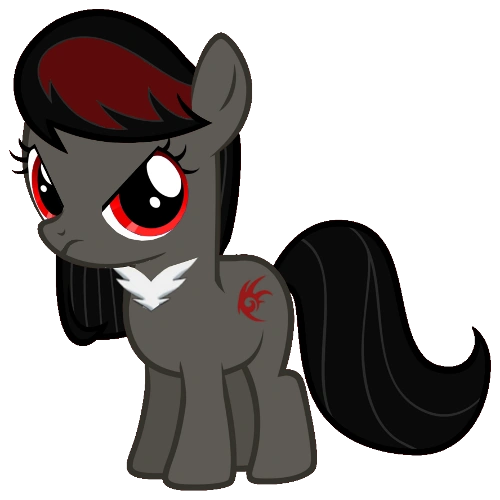 Shadow The Hedgehog As A Pony
