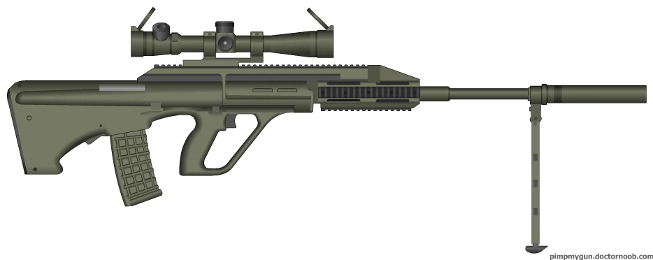 Image - PMG AUG Sniper Rifle.jpg | Call of Duty Wiki | FANDOM powered ...
