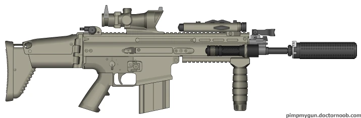 Image - SCAR-H SOPMOD.jpg | Call of Duty Wiki | FANDOM powered by Wikia