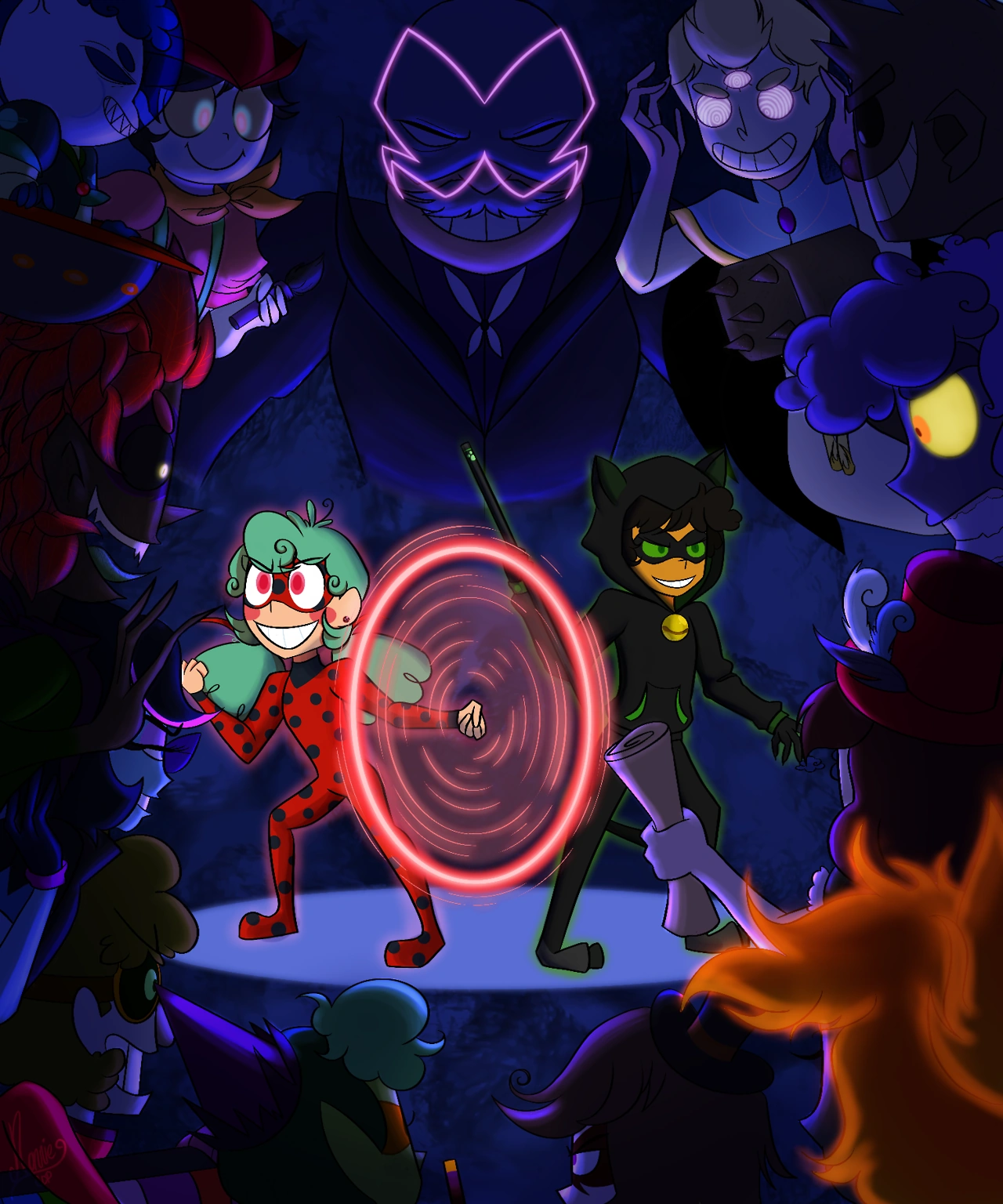 Miraculous Ladybug AU | Camp Camp Fanon Wiki | Fandom