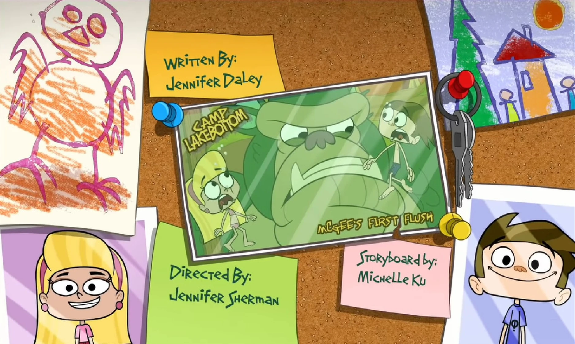 McGee's First Flush | Camp Lakebottom Wiki | Fandom