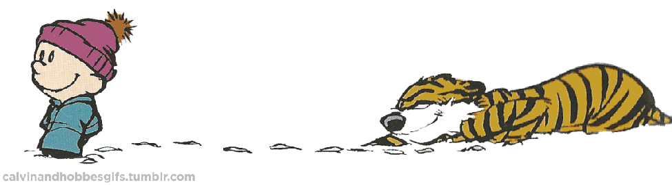 Image - HobbesReady4CalvinPounce.gif | The Calvin and Hobbes Wiki ...